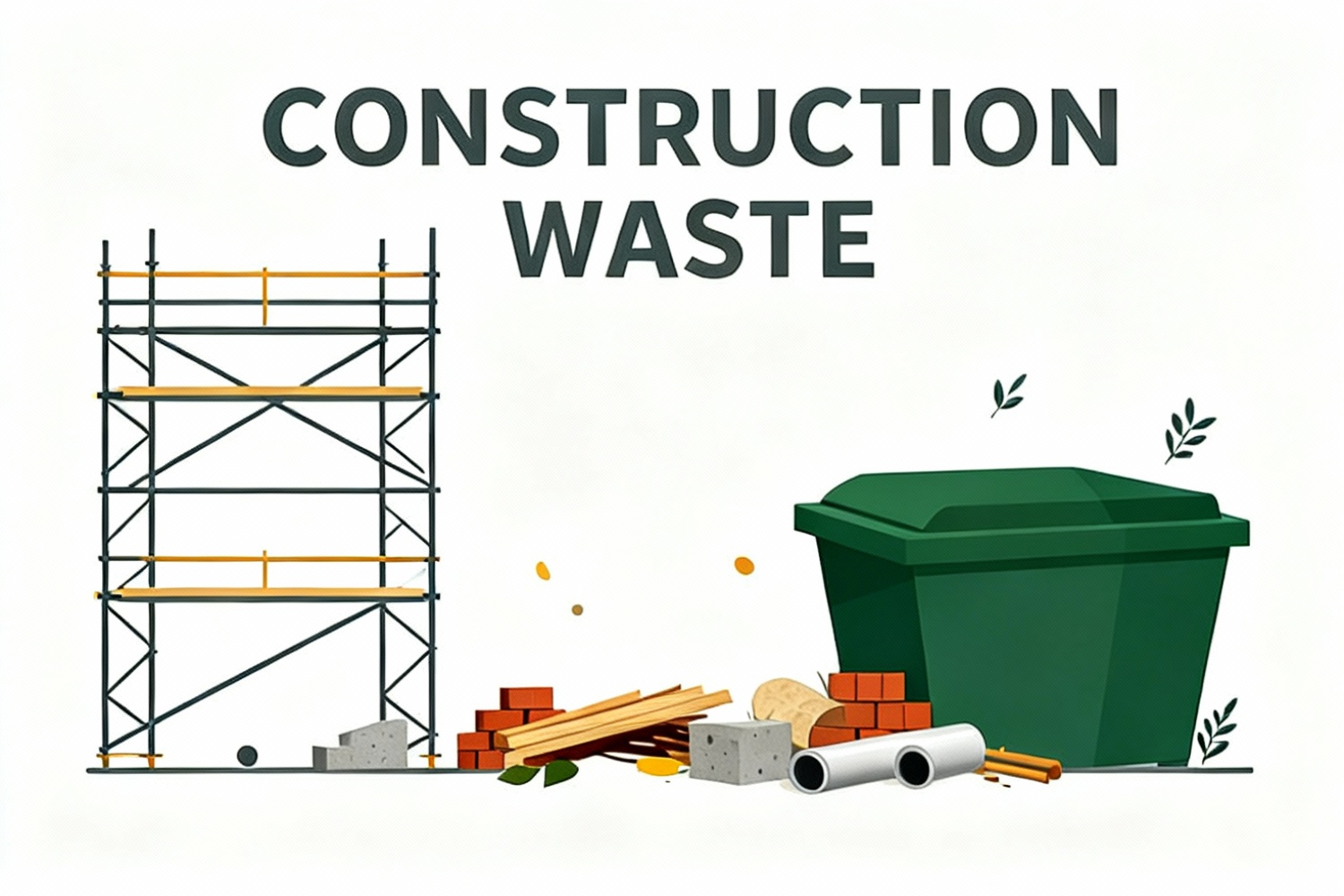 Construction Waste - Bloom Skip Bins